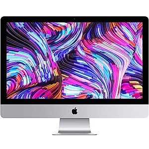 Late 2015 Apple iMac with 3.2GHz Intel Core i5 (27 inch Retina 5K, 8GB RAM, 512GB SSD) Silver (Renewed)