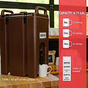 Cambro (500LCD131) 4-3/4 gal Beverage Carrier - Camtainer®