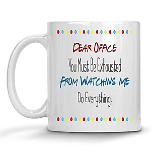 Sarcasm Gift for Secretary Clerks, an Ideal Housewarming Present for Women Humor, Sarcastic Quote on 11 Oz White Ceramic Coffee Mug