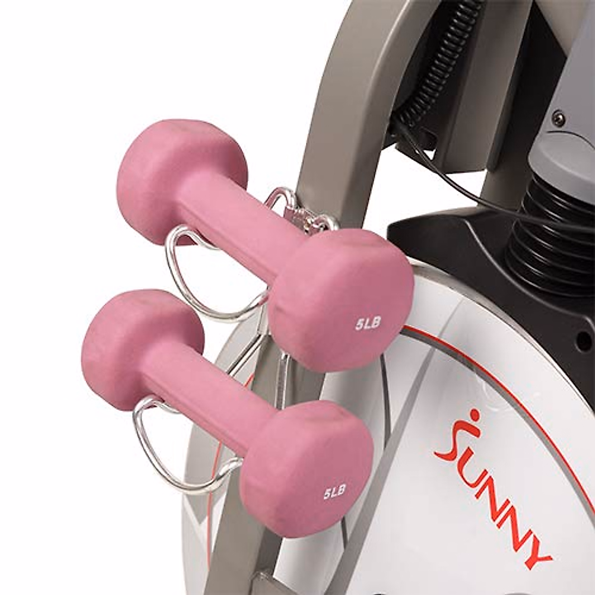 Sunny Health & Fitness Synergy Exercise Bike with 30LB Flywheel, Silent Belt Drive & Magnetic Resistance, Indoor Bicycle with 275 LB User Weight Capacity, Tablet Mount, Adjustable Seats – SF-B1879