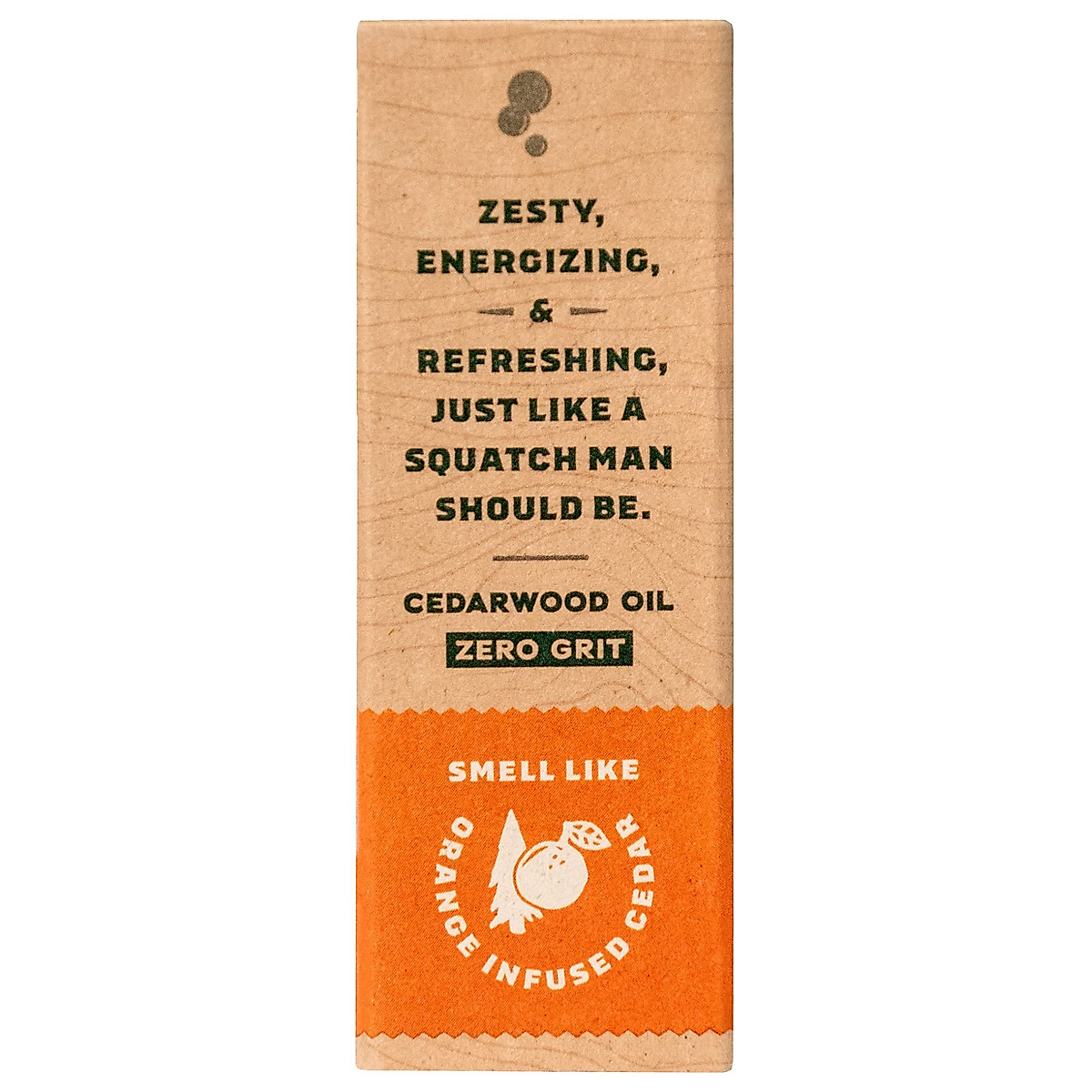 Dr. Squatch All Natural Bar Soap for Men with Zero Grit, 3 Pack, Cedar Citrus