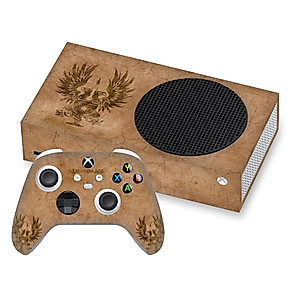 Head Case Designs Officially Licensed EA Bioware Dragon Age Grey Wardens Distressed Heraldry Vinyl Sticker Gaming Skin Decal Cover Compatible With Xbox Series S Console and Controller Bundle