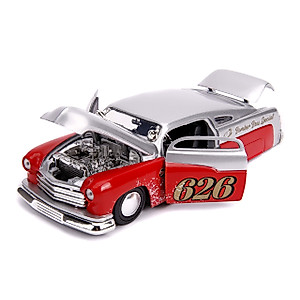 Jada Bigtime Muscle 1:24 1951 Mercury Coupe Die-cast Car Red, Toys for Kids and Adults