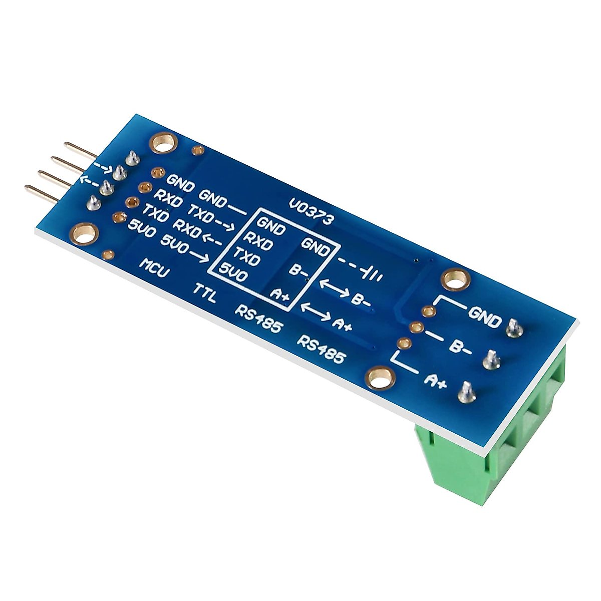 QCCAN 2pcs RS485 to TTL 5V Board with MAX13487 Chip for Raspberry Pi