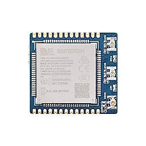 Waveshare SIM7600G-H 4G Communication Module, Compatible with Raspberry Pi 5/4B/3B/Zero/Zero W/Zero 2W/Pico/Pico W/Pico WH, Multi-Band Support, 4G/3G/2G, with GNSS Positioning-Standard Version