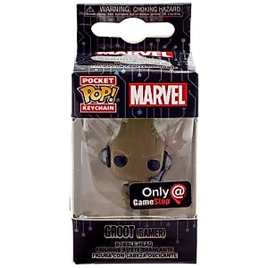 Funko Pocket Pop! Keychain: Marvel - Groot (Gamer) Exclusive