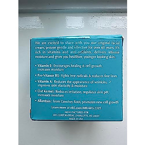 eb5 Intense Moisture Anti Aging Moisturizer Face and Neck Cream- Tone & Tighten Skin with Retinol, Fade Fine Lines and Wrinkles with Vitamin E, A and B5-4oz