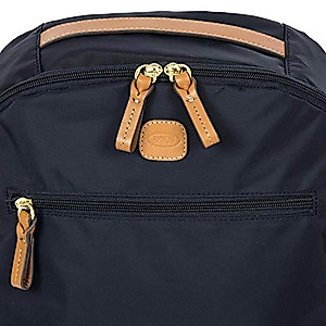Bric's X-Travel City Backpack - 13 Inch - Travel Backpack for Women and Men - Designer Bag with Large Pockets - Navy