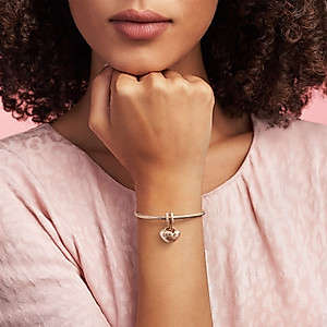 PANDORA Mother & Daughter Hearts, Silver Enamel