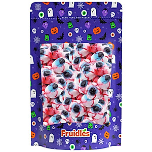 Fruidles Gummy Eyeballs Halloween Candy, Trick-Or-Treat Party Bag Fillers, Party Favor (Half-Pound)