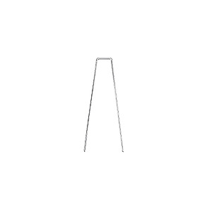 Garden Landscape Staples, Heavy Duty Galvanized Stakes 6 Inch, 50 Pack