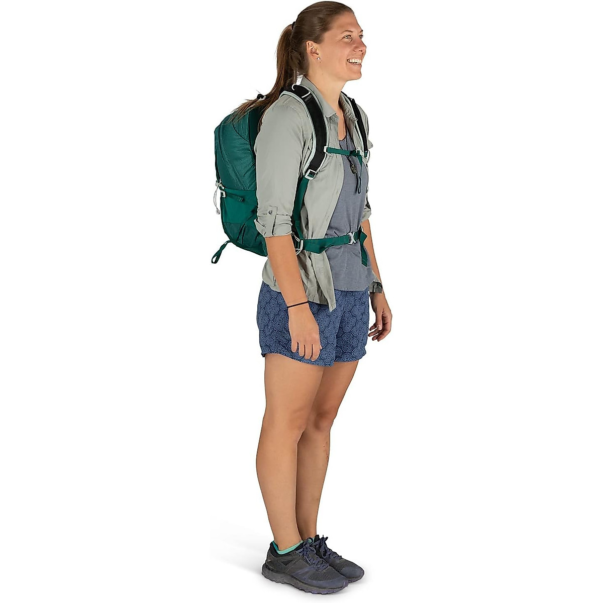 Osprey Tempest 20 Women's Hiking Backpack , Jasper Green, X-Small/Small