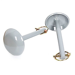 JMTAAT 5/8" Snow plow Shoe Skid Snowplow Replacement Compatible with Moose ATV UTV (New Pair!!)