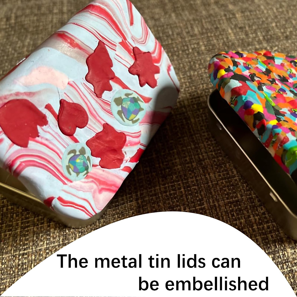 ZOENHOU 60 PCS 3.7 x 2.3 x 0.8 Inch Silver Rectangular Hinged Tins Box Containers, Portable Small Storage Tin Box with Lids, Metal Home Organizer for Jewelry Crafts Candy Gift Card Holder