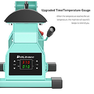 Hat Heat Press Machine for Caps with 2pcs Interchangeable Platens(6.7"x3.8", 6.7"x2.5"), Cap Heat Press for Stuctured Hats and HTV Iron On and Sublimation Projects, Heat Transfer Printing for Caps