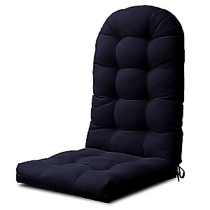 YEFU Adirondack Chair Cushion, Rocking Chair Cushions High Back, Thickened Patio Chair Pad for Indoor and Outdoor, 49x20x5 Inch, Navy