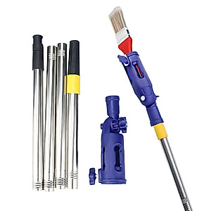 Paint Edger Brush Extender Paint Roller Extension Pole 3.6ft Gripper Paint Edger Tool for Wall Corner Painting Painting Tool Wall Detail Decoration Handle Tool