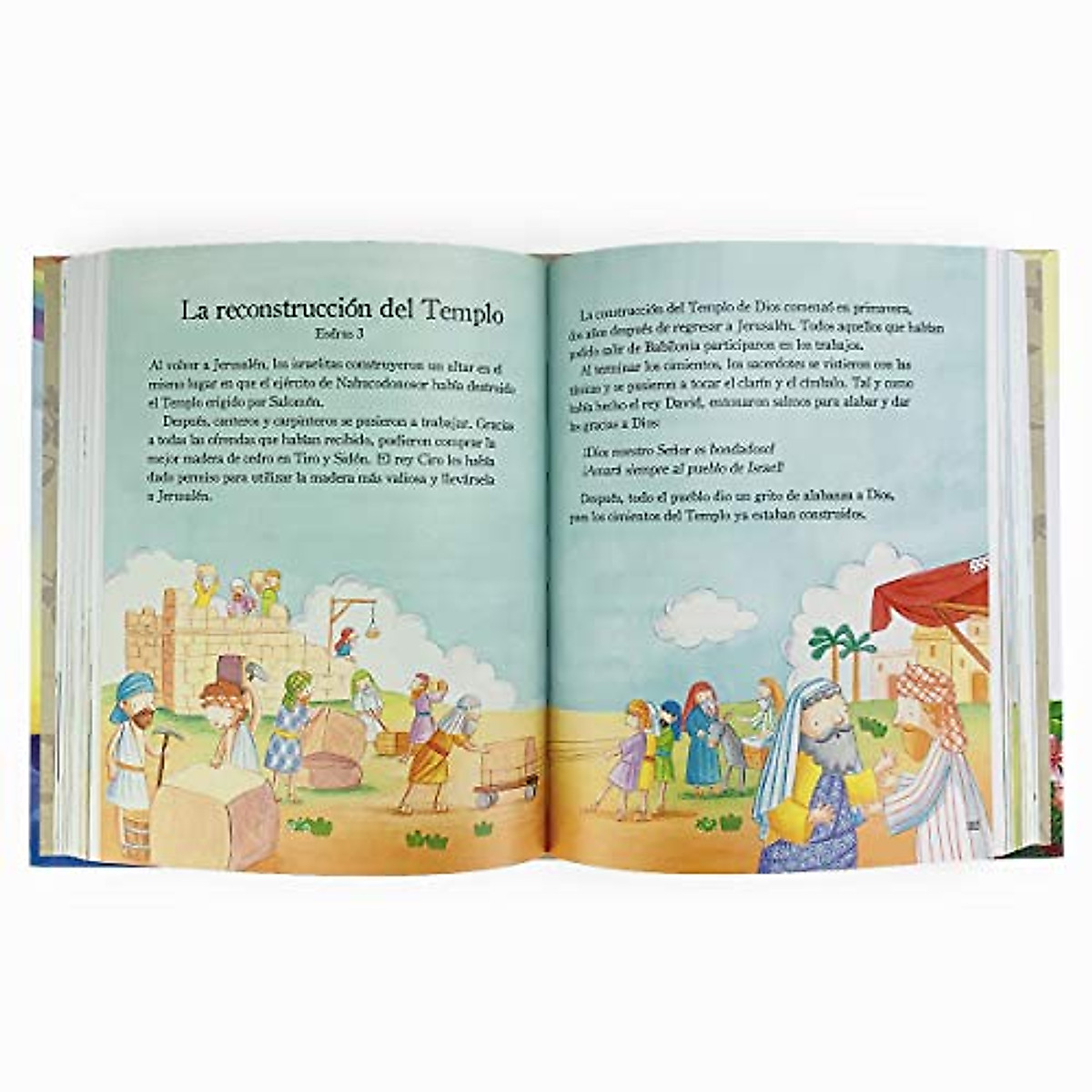 365 Historias de la Biblia y Oraciones / 365 Bible and Prayers Padded Treasury Guilded (Spanish Language), Ages 3-8 (en español) (Little Sunbeams) (Spanish Edition)