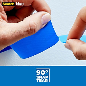 Scotch 2098-36CC-XS ScotchBlue Original Painters Tape, 1.41" Width, Blue