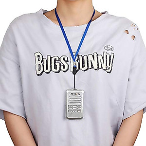 Retevis RT20 Rechargeable Walkie-Talkies,Wearable Walkie Talkie for Seniors Adults Elderly,USB-C,VOX,Keylock,Compact Mini 2 Way Radios for Skiing Gift(Silver,3 Pack)