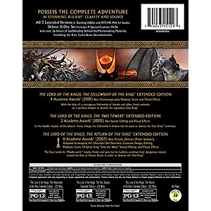 The Lord of the Rings: The Motion Picture Trilogy (Extended Edition Blu-ray)