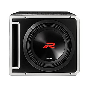 Alpine R2-SB12V Single Type R2 12-in Subwoofer in Vented Enclosure