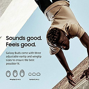 Samsung Galaxy Buds True Wireless Earbuds - White (Renewed)