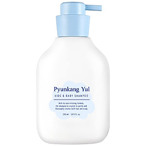 Pyunkang Yul Kids & Baby Shampoo with Ceramide, Camellia seeds, Cica, Honeysuckle flower, Hydrating, Nourishing, Scalp Cleansing, Fragrance Free, EWG verified 19.9 Fl.Oz.