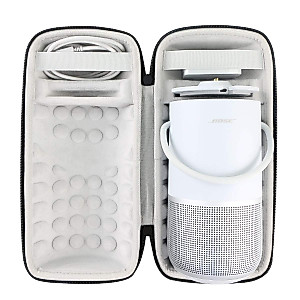 Khanka Hard Case for Replacement for Bose Portable Home/Smart Bluetooth Speaker (Fits Charging Cradle)