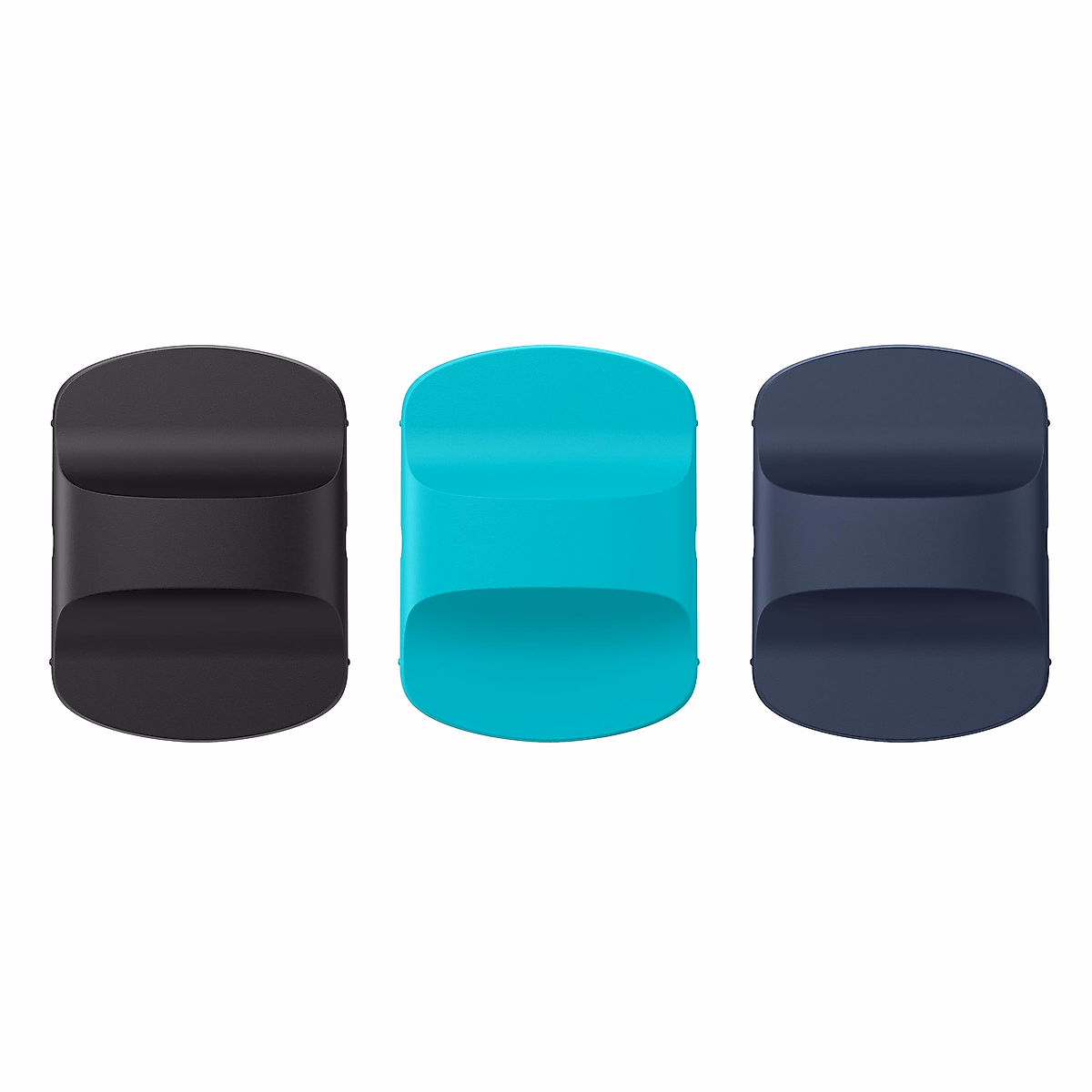 yoelike Magnetic Slider Replacement, Compatible with YETI Magnetic Lid 10oz, 14oz, 16oz, 20oz, 26oz, 30oz (Black+Navy Blue+Green)