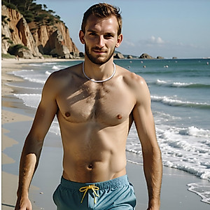 BlueRica Puka Shell Beads Necklace (18")