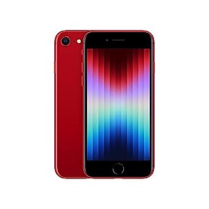 Apple iPhone SE 3rd Gen, 256GB, RED - Unlocked (Renewed Premium)