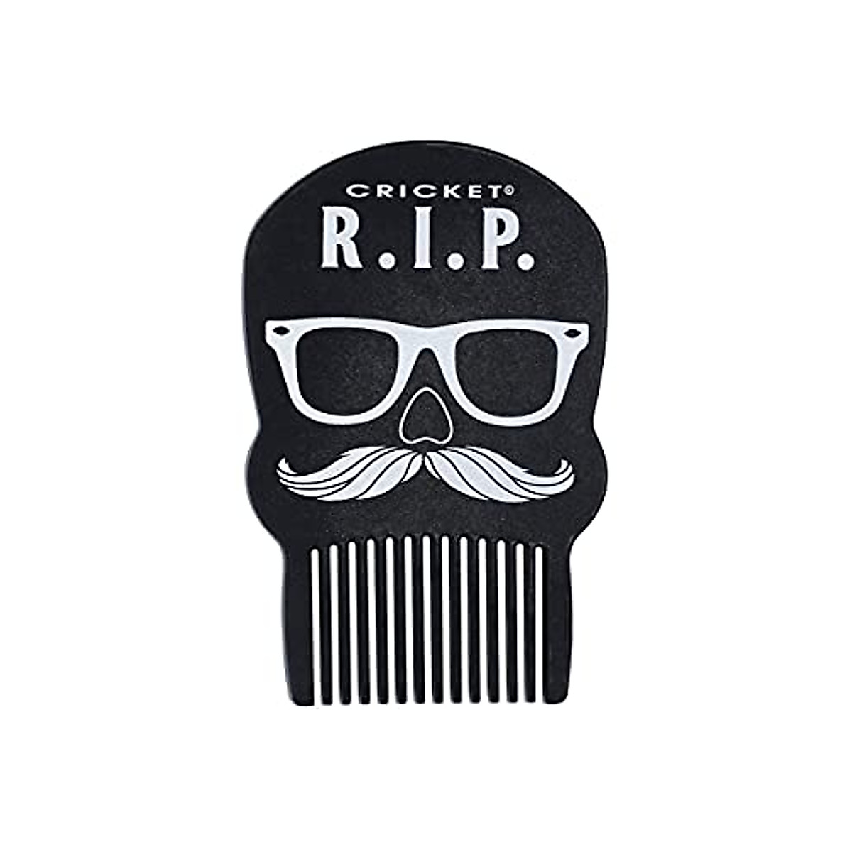 Cricket Beard Care Daily Grooming Kit for Men Beard Comb and Brush Set for Facial Hair Grooming