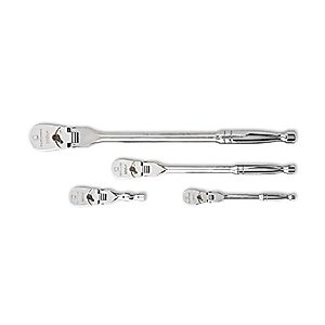 GEARWRENCH 4 Pc. 1/4", 3/8" & 1/2" Drive 120XP™ Flex Head Ratchet Set - 81230P