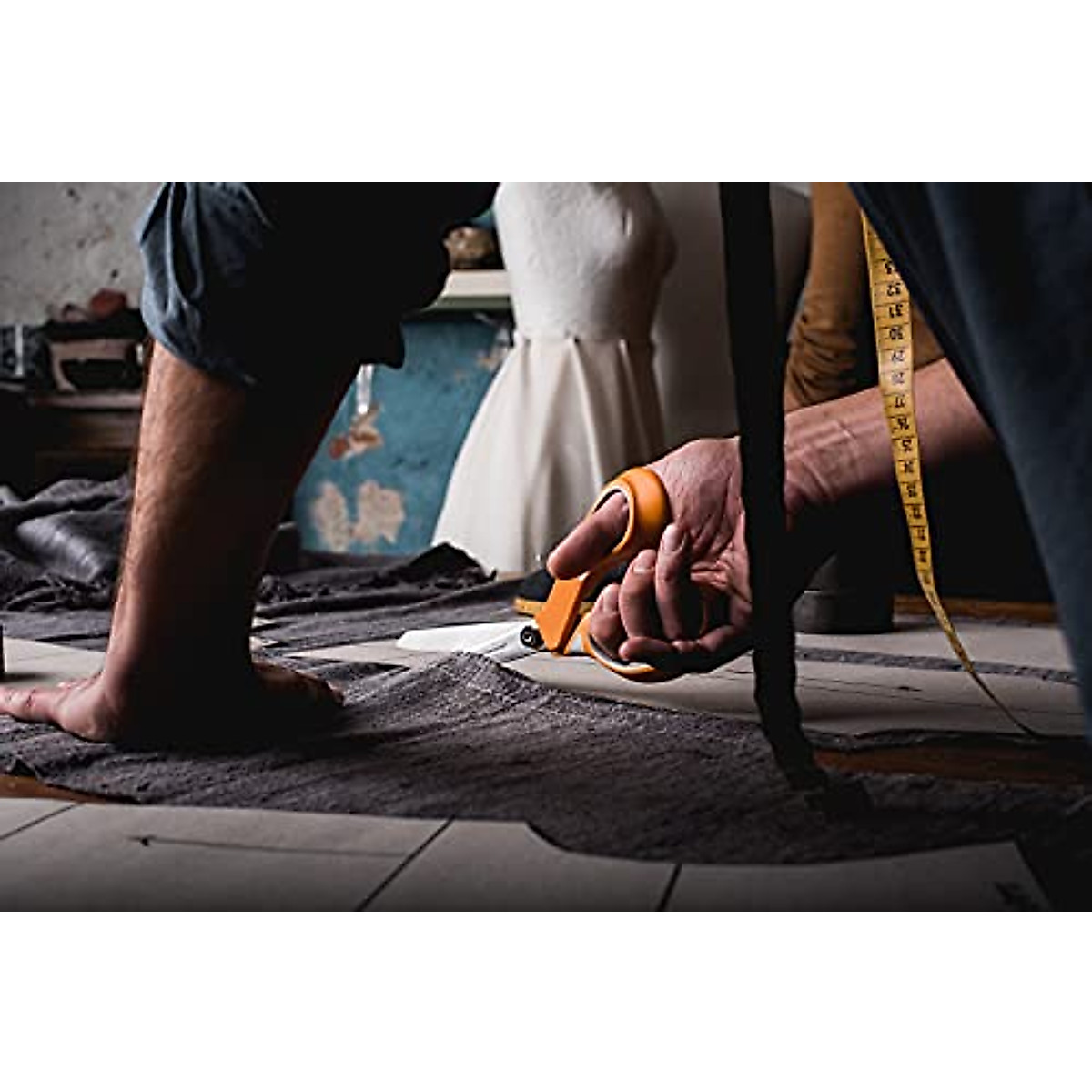 Fiskars 1014578 Tijeras RazorEdge Softgrip, Length 23cm, Standard