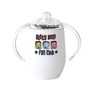 CafePress Betty Boop Fan Club 12 oz Handled No-Spill Cup