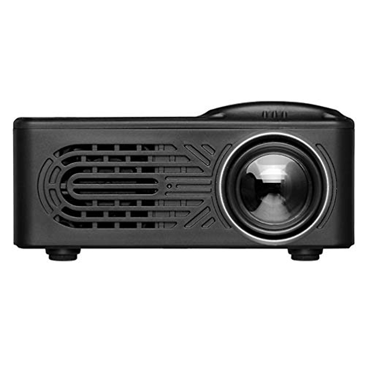 EXCEART Portable Projectors Mini Projector Portable Entertainment Movie Projector 1080p Video Projector Machine for Home Office Led Projector