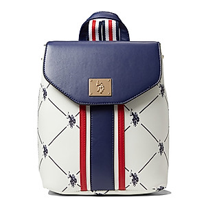 U.S. POLO ASSN. Heritage Backpack Ivory One Size