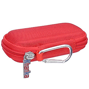 Khanka Hard Case Replacement for AliveCor Kardia Mobile ECG/KardiaMobile 6L EKG (Red)