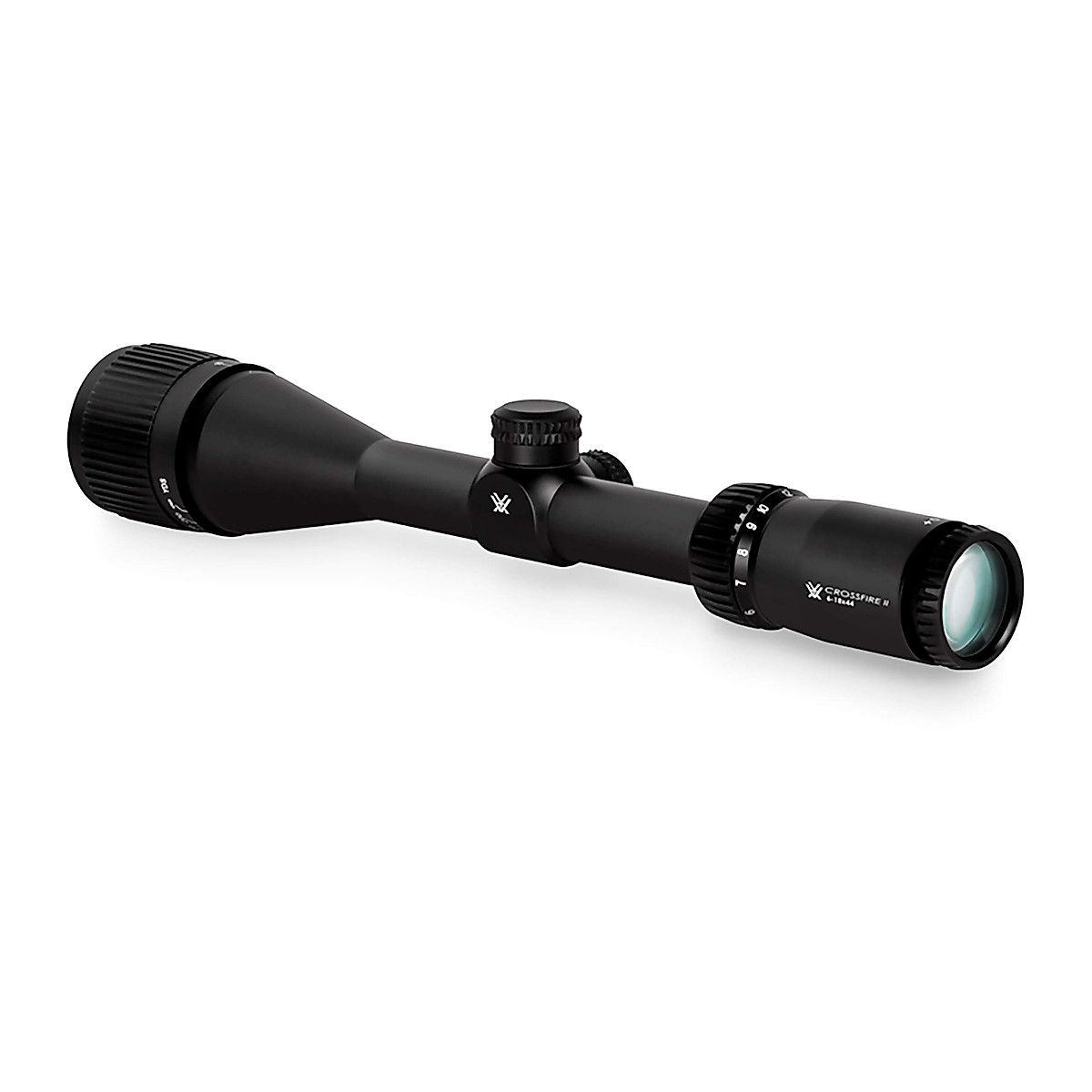 Vortex Optics Crossfire II 6-18x44 AO, SFP Riflescope - Dead-Hold BDC Reticle (MOA) with Vortex Hat