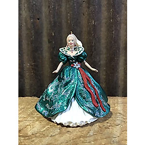 Keepsake Ornament, Holiday Barbie, Collector's Series, Third in the Holiday Barbie Series. Handcrafted, Dated 1995