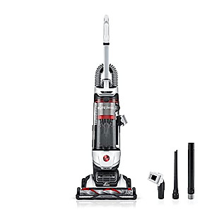 Hoover MAXLife Elite Swivel Vacuum Cleaner with HEPA Media Filtration, Bagless Multi-Surface Upright for Carpet and Hard Floors, UH75100, White