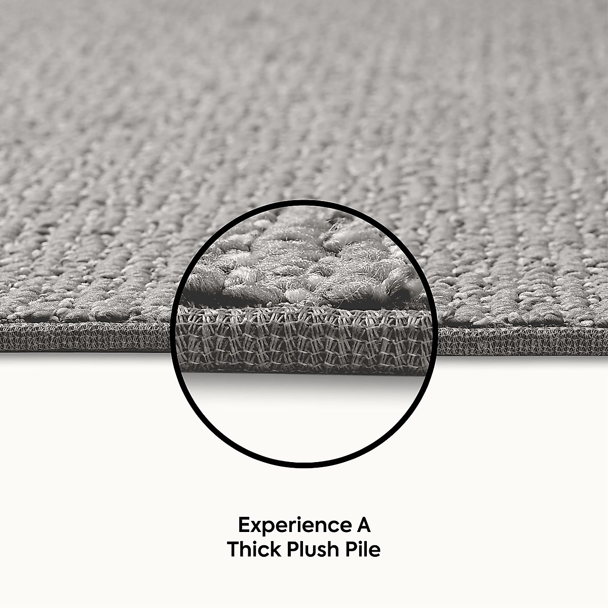 Furnish my Place Abstract Contemporary Striped Pattern Modern Plush Two Tone High Low Pattern Rug Carpet, Home Decor Mat, Contemporary Rug, Made in USA - Iconic Beige, 12' x 19' Rectangle