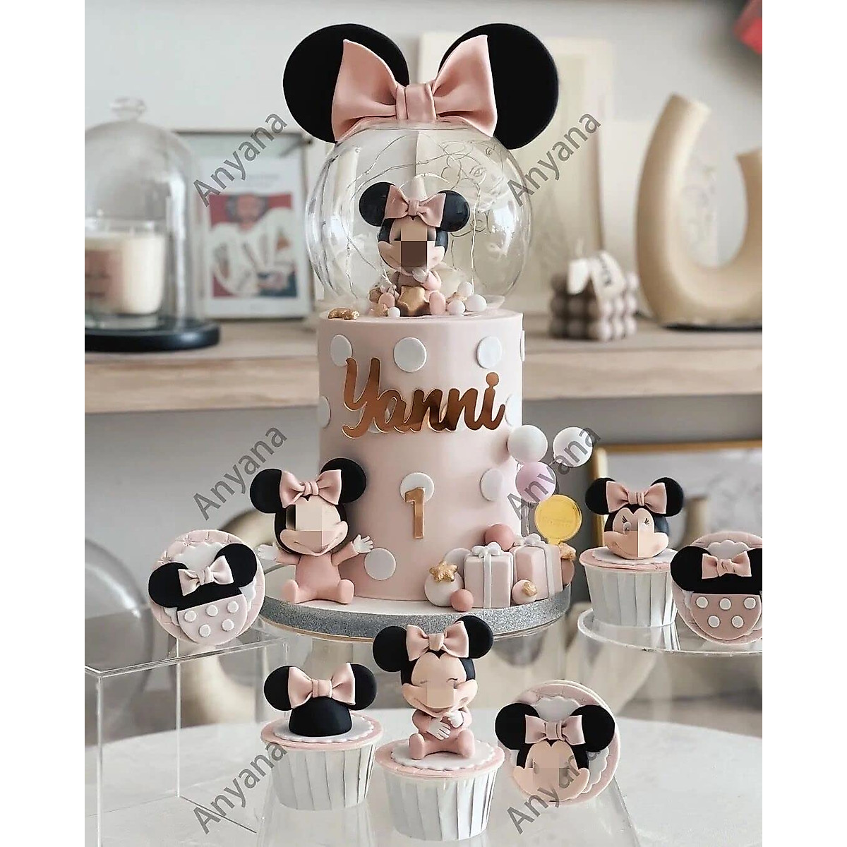 Anyana ribbon bowknot bow tie cutter set cookie impression mold plastic cutter fondant sugar paste cutter gum paste Modelling Tools for Cake Cupcake Toppers Decoration Pack of 3