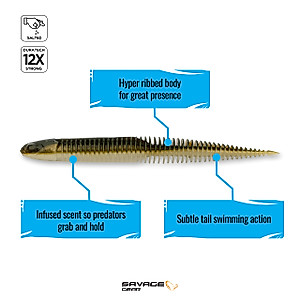 Dragon Tail 6" (Olive Brown Pearl) 3358 One Size