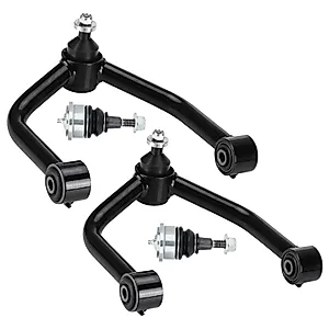 Front Upper Control Arms with Ball Joint for Nissan Titan 2004-2015, for Nissan Armada 2005-2019, Adaption 2-4" Lift Suspension Kit Tubular Adjustable Control Arm, Replacement Suspension Arms 2 PCS