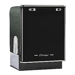 Unique Appliances UGP-24CR DW B 24" Retro Dishwasher, Black