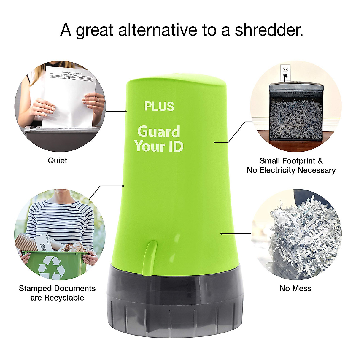 Guard Your ID ADVANCED Roller Identity Theft Prevention Security Stamp GREEN (38311)