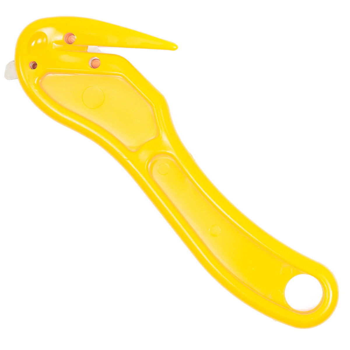 12 Count Film Cutter Tool Knives, Wrap Opener, Tape Splitter, Disposable, Yellow (2 x 5.9 in)