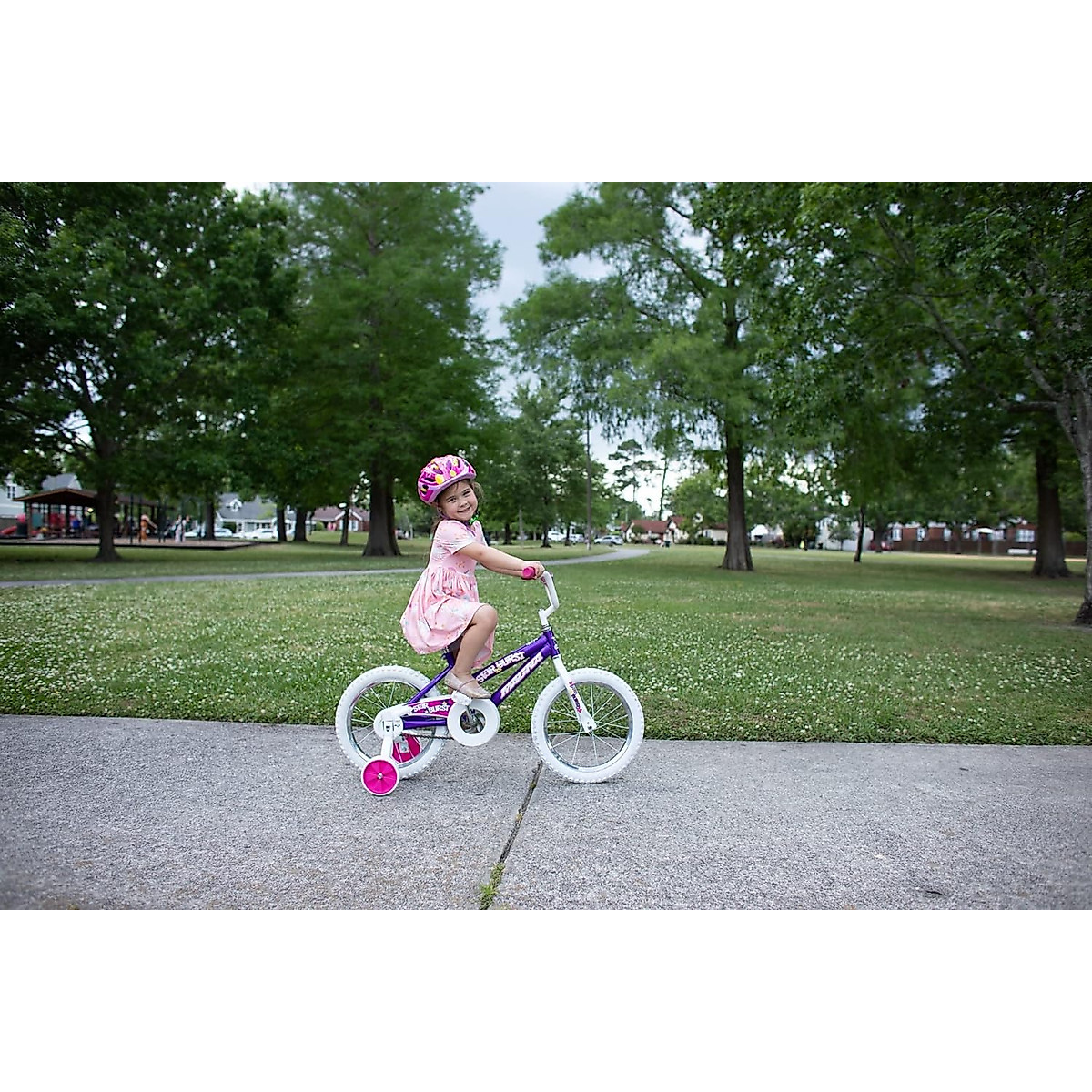 Dynacraft Magna Star Burst 16" Children's Bike - Colorful Design, Sturdy Build, Easy Assembly - Ideal for Young Riders Learning to Ride